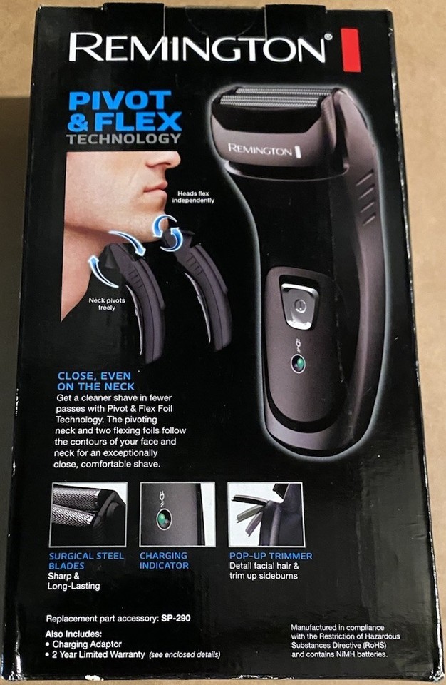 NEW IN BOX F3 REMINGTON F-3900 MEN'S CORDLESS ELECTRIC FOIL RAZOR ...