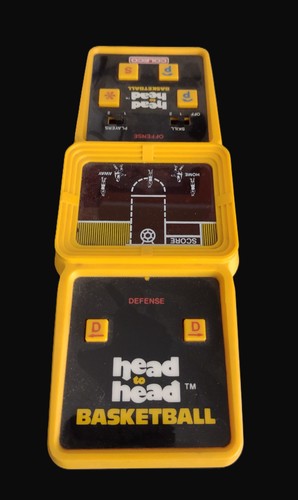 Vintage 1979 Coleco HEAD TO HEAD BASKETBALL Electronic Handheld Game ...