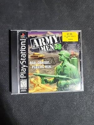Army Men 3D (Sony PlayStation 1, 1999) 790561500452| eBay