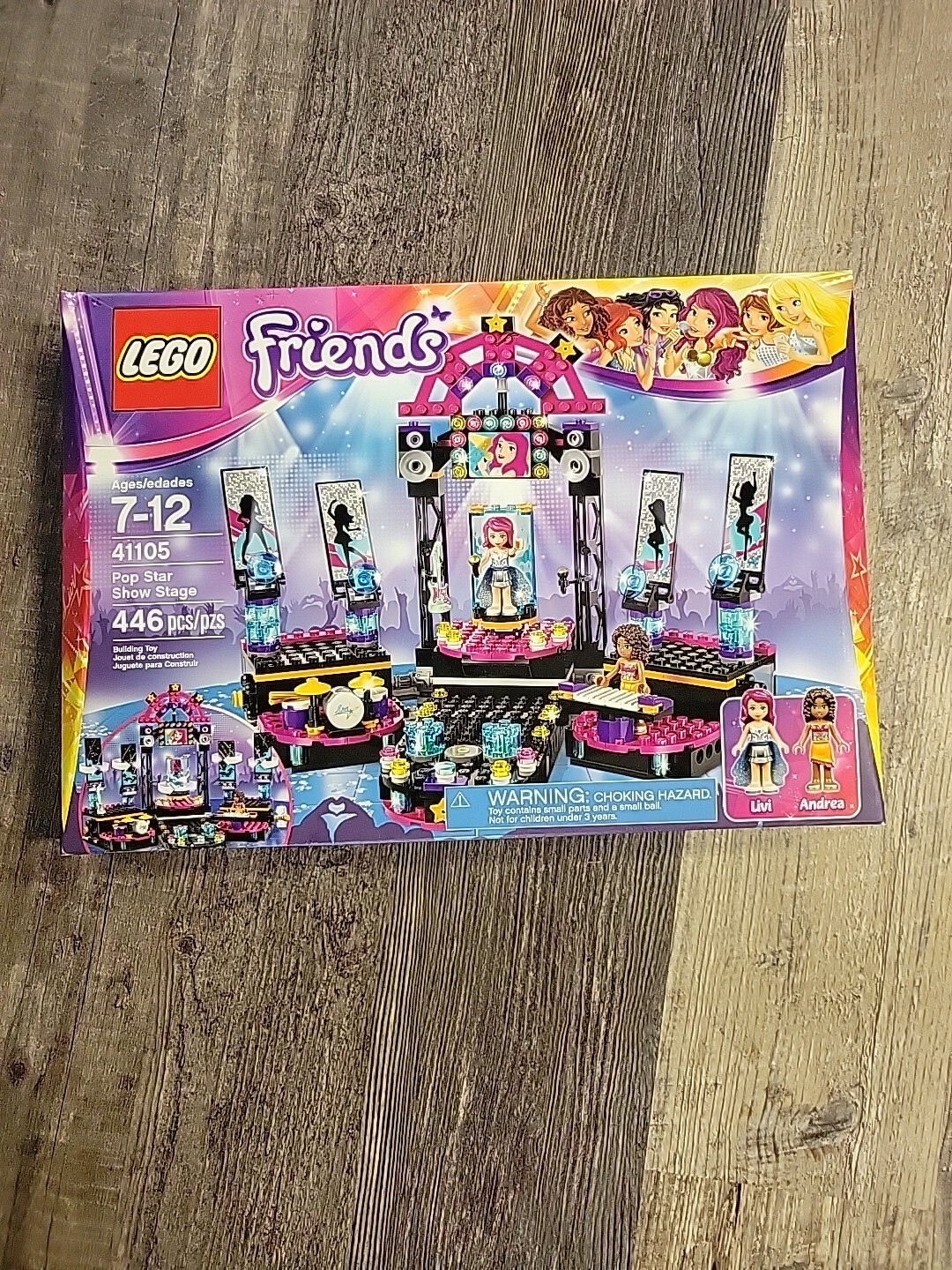 LEGO Friends 41105 Pop Star Show Stage Building Kit New Sealed ...