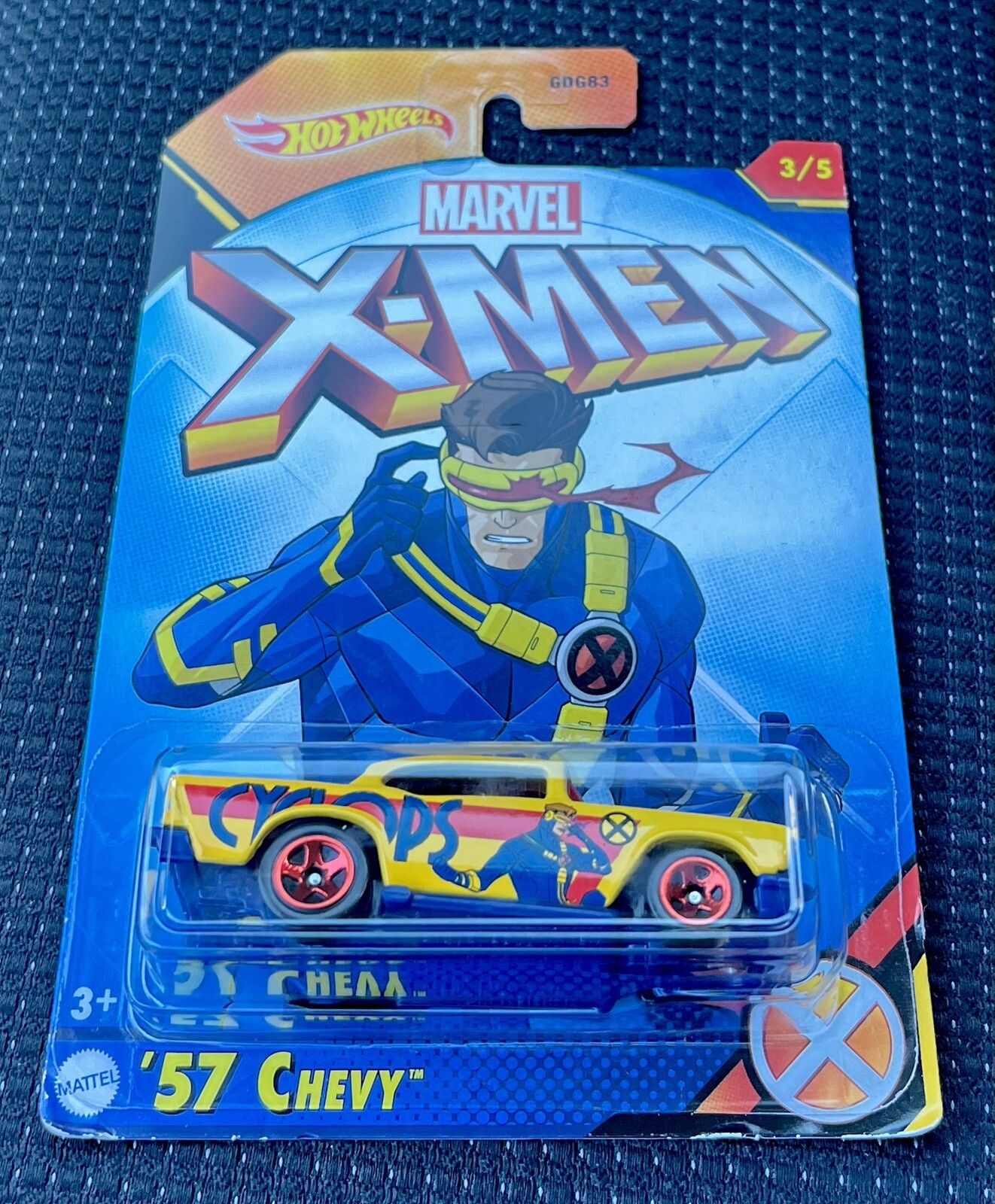 🏁 Hot Wheels 2023 X-Men Cyclops 57 Chevy Walmart Exclusive 1:64 🏁 | eBay