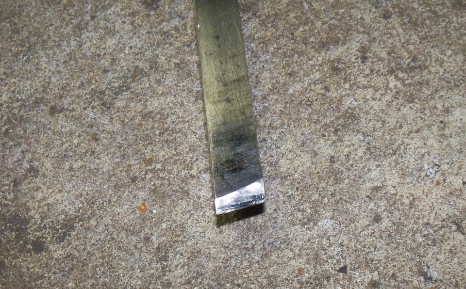 Vintage Craftsman Wood Turning Lathe Chisel Tool, Blue Logo Gouge | eBay