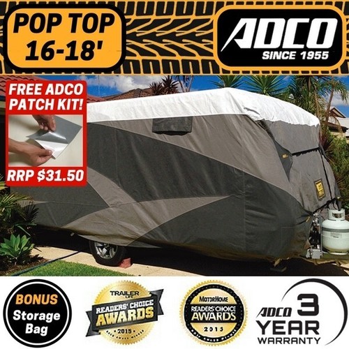ADCO 16-18 ft Pop Top Cover OLEFIN HD suits Jayco Expanda 16.49 Poptop ...