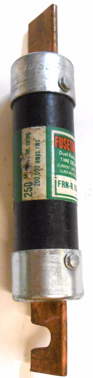 BUSSMANN FUSE, FRN-R 100, FUSETRON, 250V, 200,000 AMPS RMS | eBay