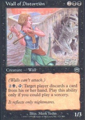 Wall of Distortion Light Play, English Magic the Gathering MTG ...