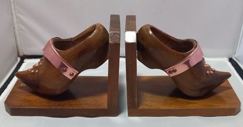 Winter Olympic Games Grenoble souvenir 1968 Wood copper French Clog ...