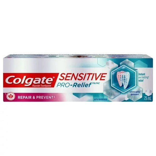 10x Colgate Sensitive Pro-Relief Repair Prevent 75ml Toothpaste ...