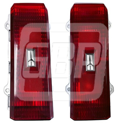 1984-85 New Reproduction Cutlass Supreme Tail Light Assemblies W/ Black ...