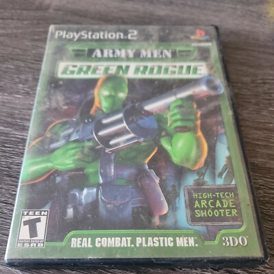 Army Men: Green Rogue PS2 (Sony PlayStation 2, 2001) CIB w/manual ...
