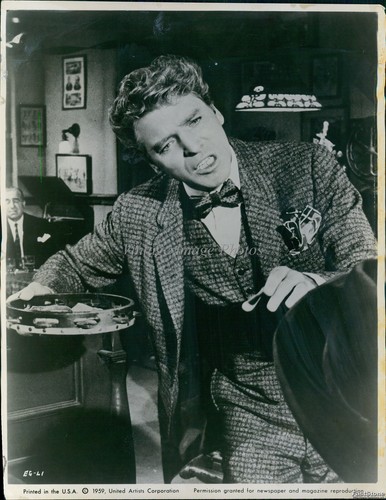 1960 Burt Lancaster Film Producer Actor Elmer Gantry Producer Wirephoto ...