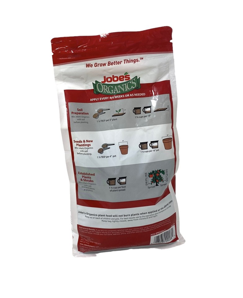 Jobe’s Organics Granular Garden Fertilizer, Easy Plant Care Fertilizer ...