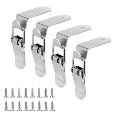 Steel Latches High Tension Buckles Clasps set for Case Box Cabinet Lock ...