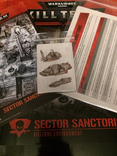 Kill Team Statues Sector Sanctoris Rules Cards Missions Kill Zone ...