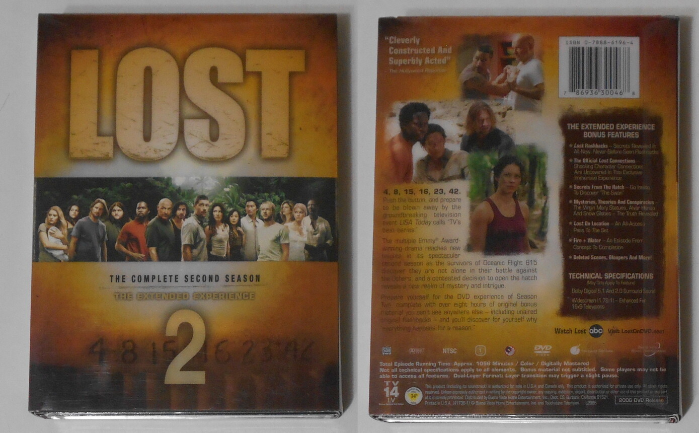 Lost season two - U.S. multi dvd set | eBay