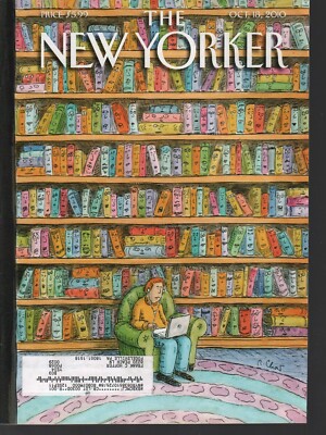 The New Yorker October 18 2010 Shelved Roz Chast 022420AME2 | eBay