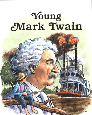 YOUNG MARK TWAIN (EASY BIOGRAPHIES) By Louis Sabin & Ray Burns *Mint ...