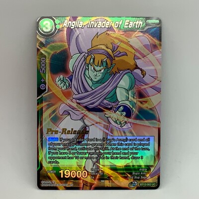 Angila, Invader Of Earth - Pre-Release - BT12-062 Foil Dragon Ball ...