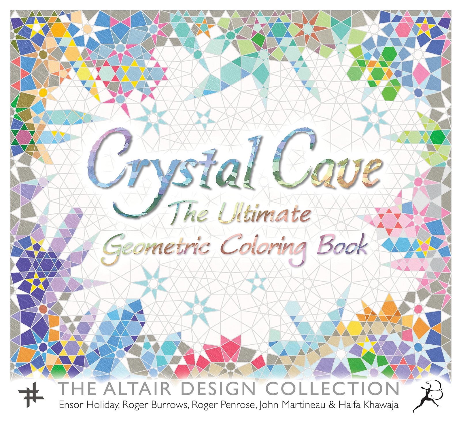 Crystal Cave: The Ultimate Geometric Coloring Book (Wooden Books ...