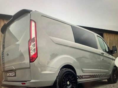 2020 FORD TRANSIT CUSTOM CREWCAB ENFORCER***TAILGATE ***NO VAT***NEW ...