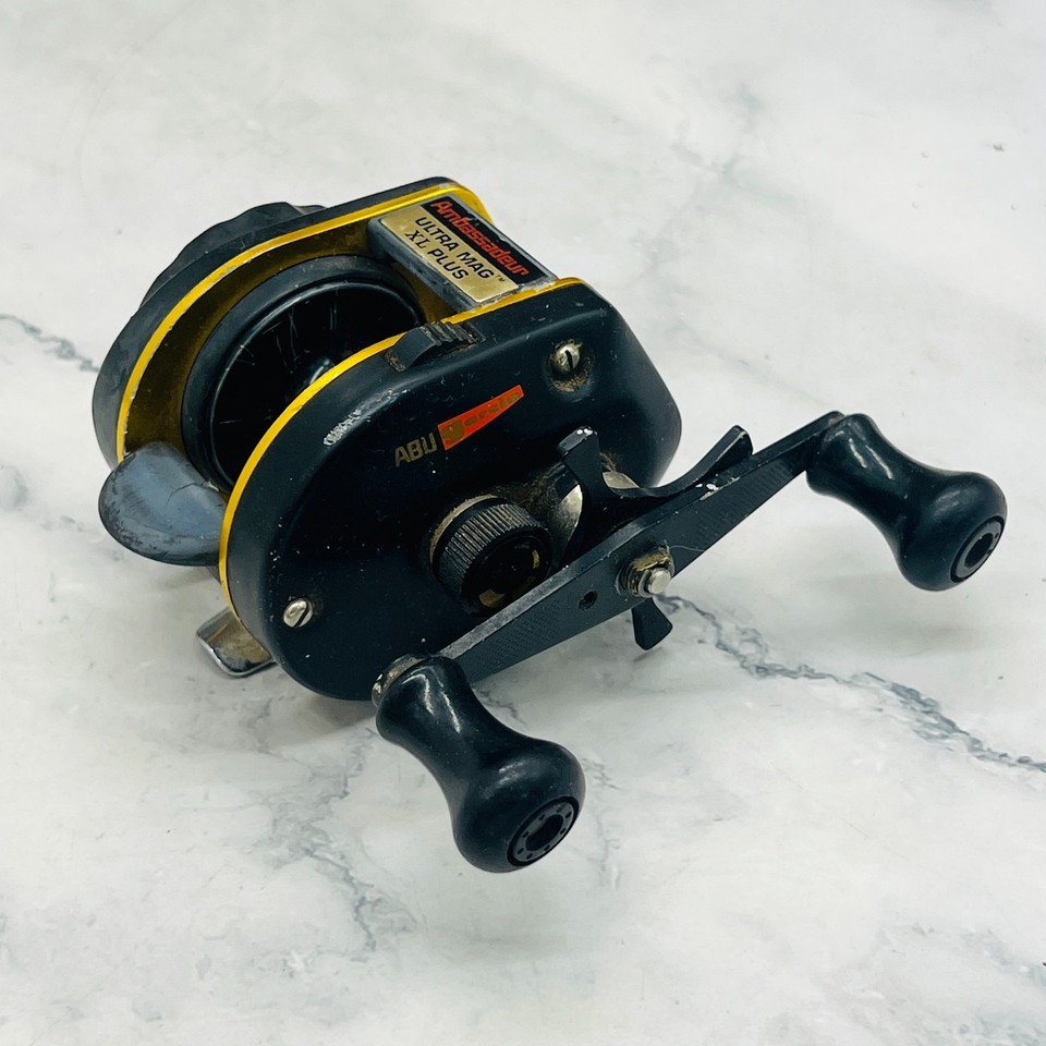 Abu Garcia Ambassadeur Ultra Mag XL Plus Fast Cast Reel Sweden PARTS ...