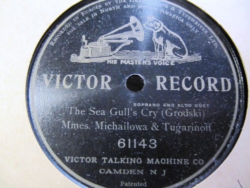 1905 Russian G&T Maria Michailova Klaudia TUGARINOFF FOLK Song The ...