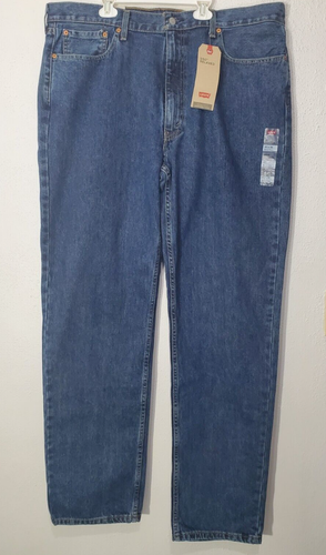 Levis Jeans Mens 40x36 Big/tall 550 dark Blue durable | eBay