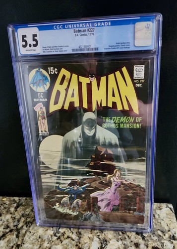 Batman #227 DC Comics 1970 CGC 5.5 Classic Neal Adams Cover | eBay