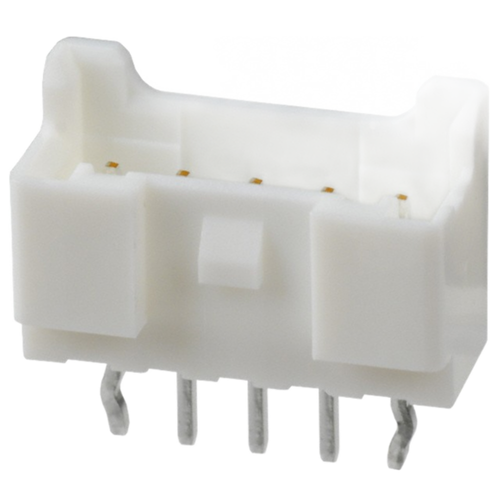 Pack of 5 B05B-PASK (LF)(SN) Conn Shrouded Header (4 Sides) HDR 5 POS ...