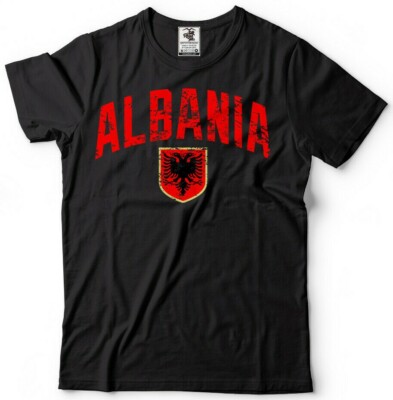 Albania T-shirt Mens Shirt Albanian eagle Shirt Shqiponja Symbol T ...