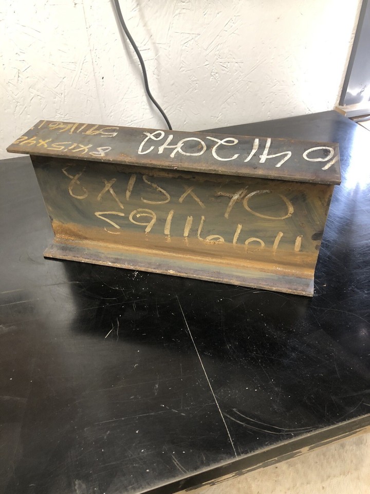 W8x15# Steel Beam Wide Flange Beam W8 x 15#/ft x 18" Long Beam | eBay