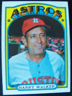 Topps 1972. HARRY WALKER card #249 | eBay