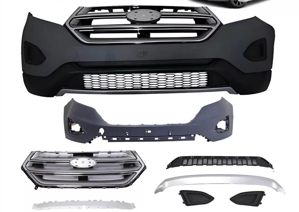 Fits 15-18 Ford Ford Edge Front Bumper Cover Assembly w/ Grille NOT ...