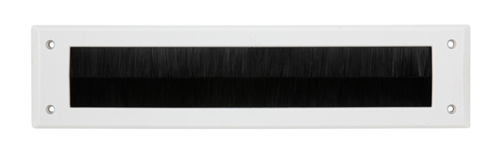 Letterbox Draught Excluder Weather Seal Bristle Draft Cover Flap Letter ...