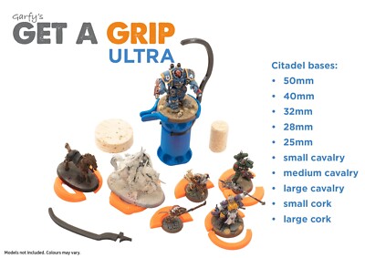 Garfy's Get a Grip Ultra Painting Handle Miniature Model Holder | eBay