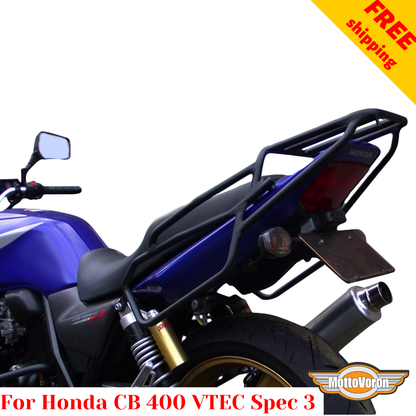 For Honda CB400SF Rear rack CB400 VTEC Spec 3 Rear luggage rack (2003 ...