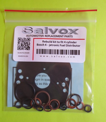 REBUILD KIT TO REPAIR BOSCH K JETRONIC fuel metering distributor ...
