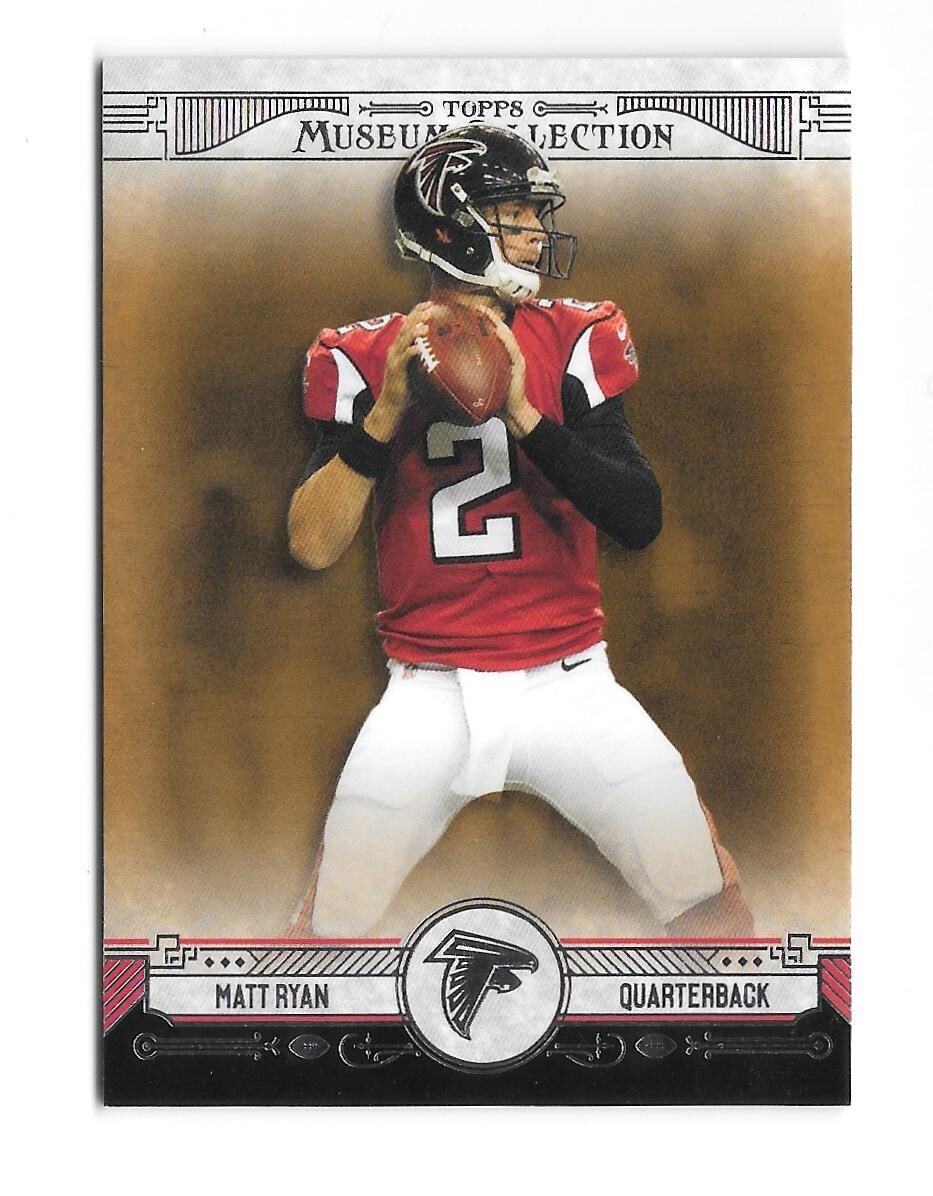 2014 Topps Museum Collection Football MATT RYAN Copper -ATLANTA FALCONS ...