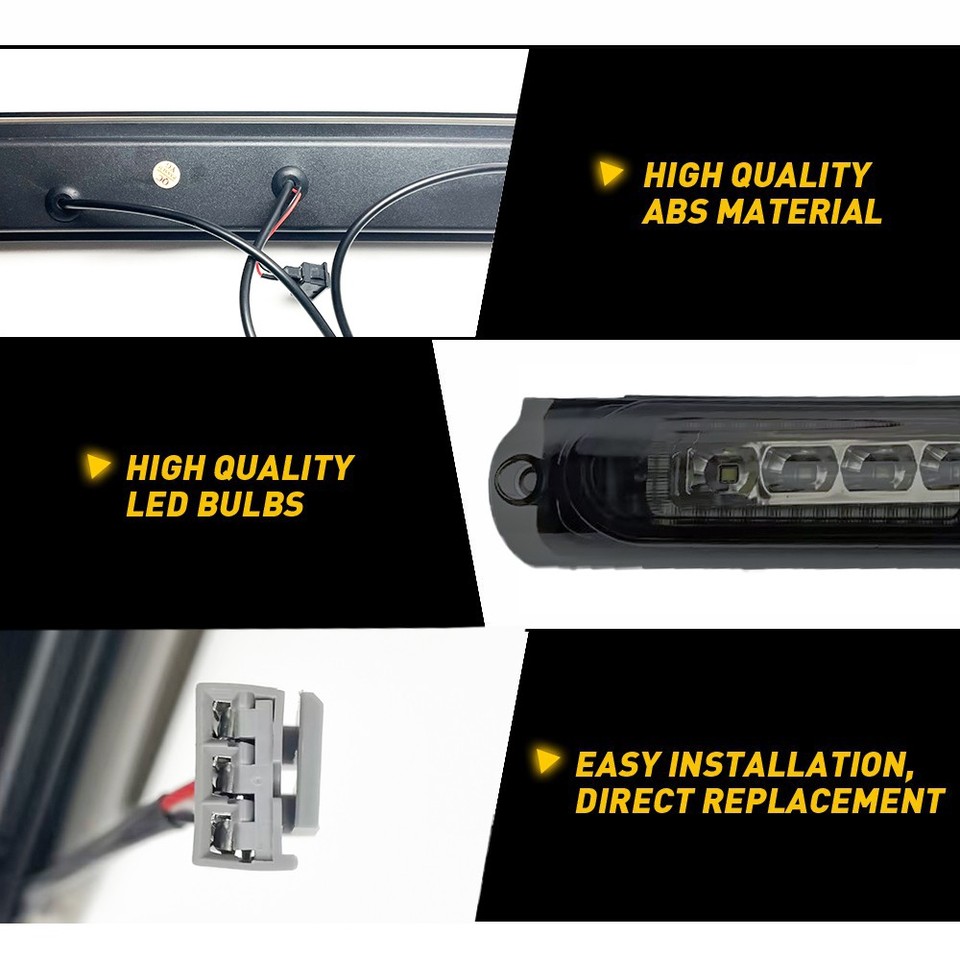 For 1997-2003 Ford F150 / 2000-2005 Ford Excursion LED Third Brake ...