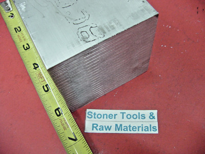 3" X 3" ALUMINUM 6061 SQUARE SOLID BAR 6" long T6511 Extruded Mill Bar ...