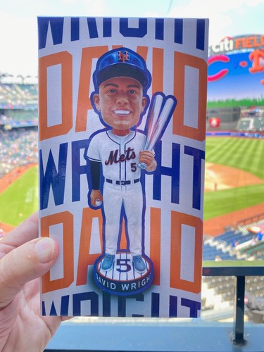 2025 NEW YORK METS DAVID WRIGHT NUMBER RETIREMENT BOBBLEHEAD SGA 7/20 ...