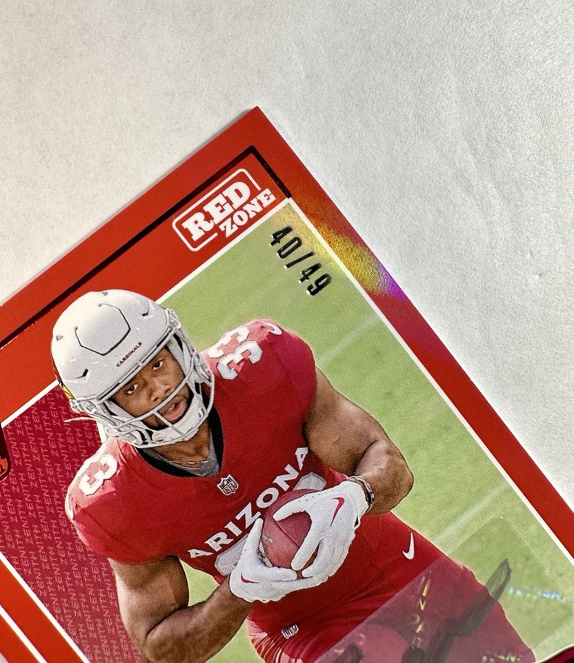 2024 Zenith Trey Benson RC Rookie Red Zone Cardinals Silver Ink Auto ...