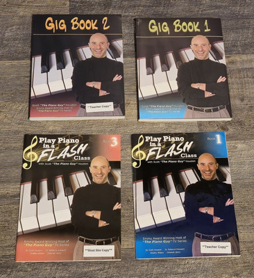 Gig Book 1 &2 By Scott Houston The Piano Guy. Book 1 And 3 Of Flash ...