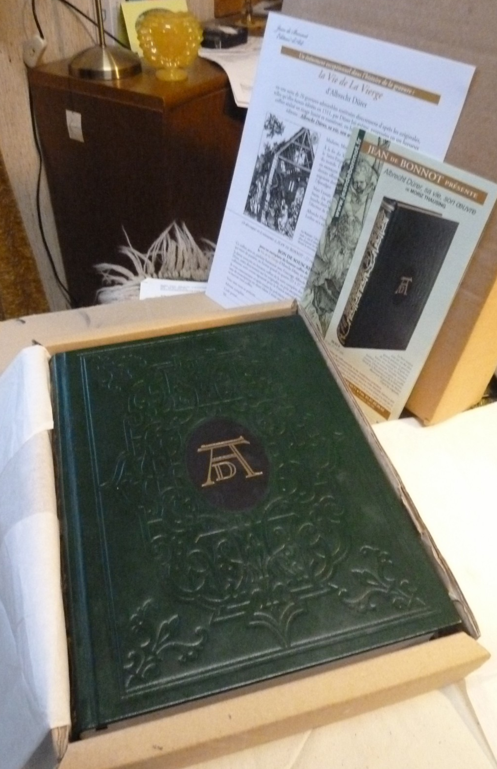 Albrecht Durer, sa vie, son oeuvre par Mauriz Thausing, Tirage spécial ...