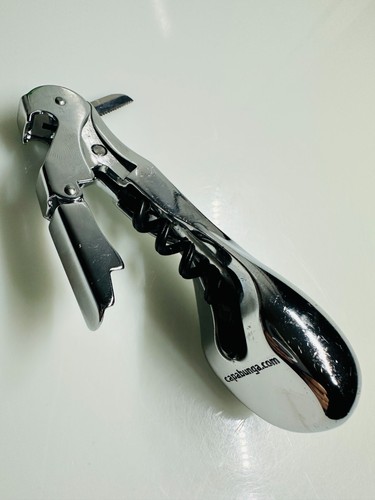 CAPABUNGA All Stainless...no silicone HEFTY Waiters Corkscrew Wine Key ...