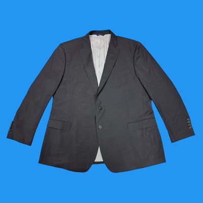 Brooks Brothers Mens Blazer 48R Gray Fitzgerald Sport Coat Suit Jacket ...