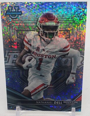 2022 Bowman University's Best Nathaniel Dell #9 Mini Diamond Refractor ...