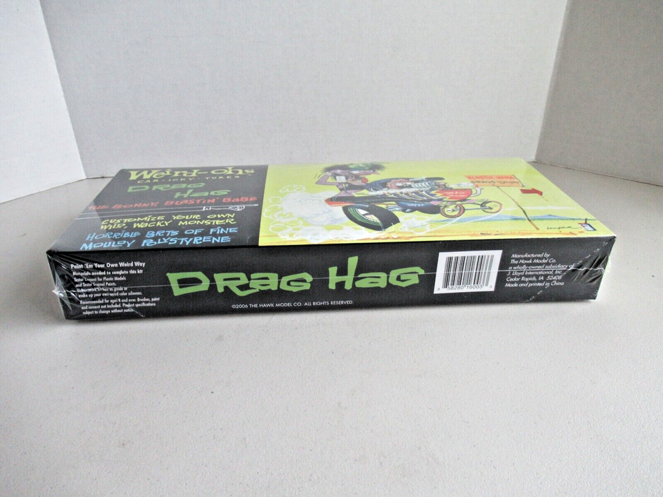 Hawk Models Weird-ohs DRAG HAG The Bonny, Blastin Babe Model Kit #16003 ...