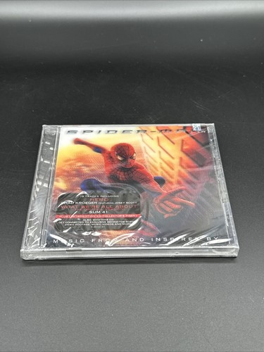 Spider-Man Music From & Inspired SEALED CD Limited Edition 3-D Hologram ...