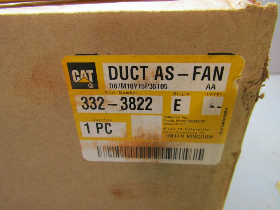 Caterpillar 332-3822 Fan Duct | eBay
