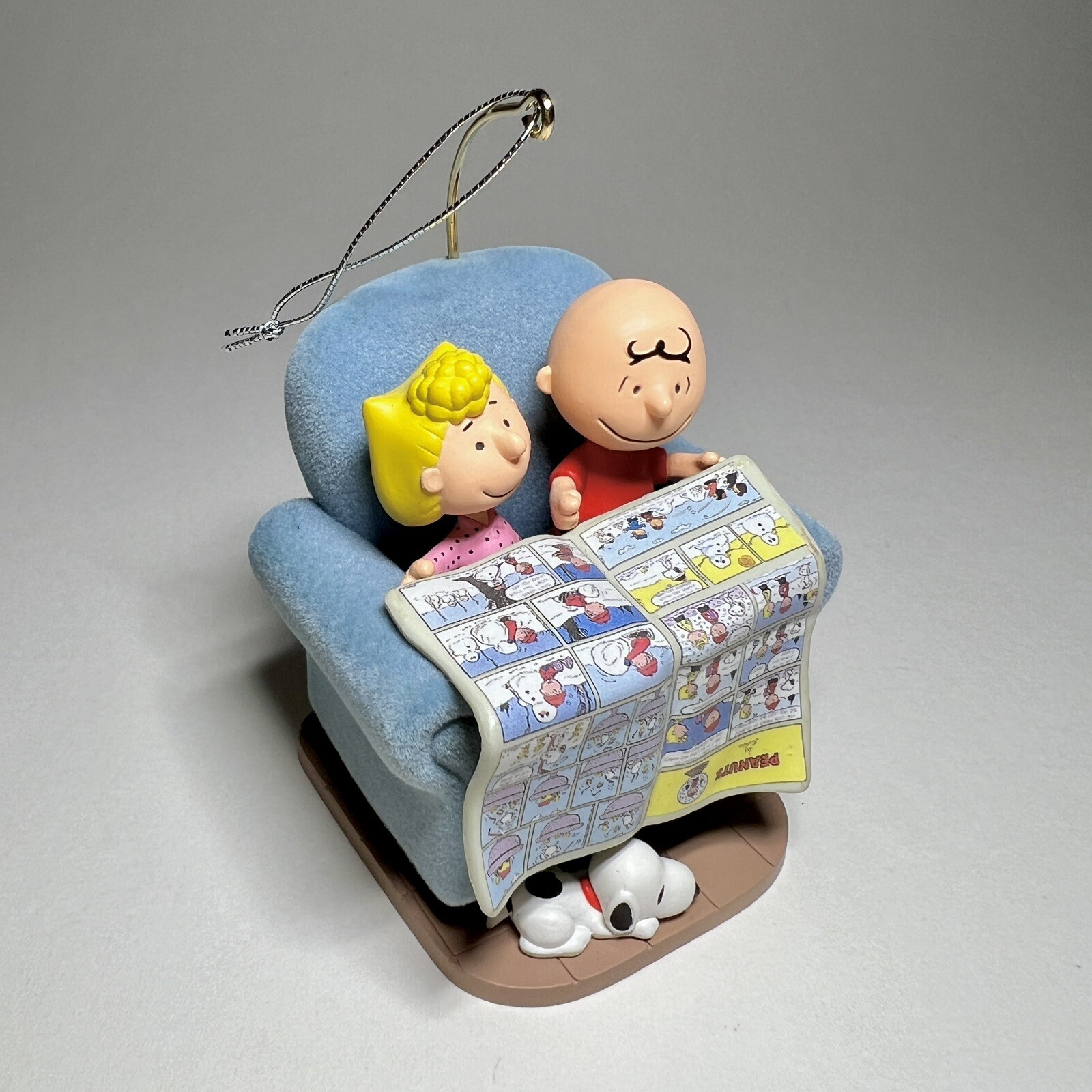 2007 The Peanuts Gang THE SUNDAY FUNNIES Hallmark Keepsake Ornament ...